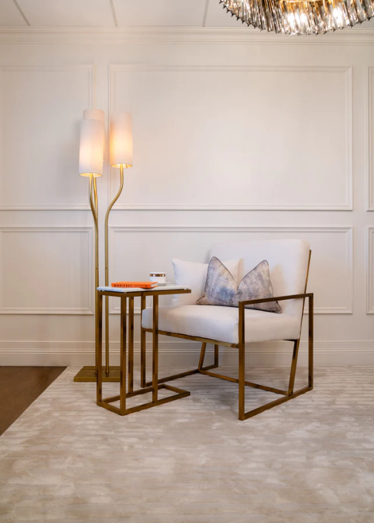 LEON SUPPER TABLE SILVER | Furniture Store Ni | Nest of Tables ...