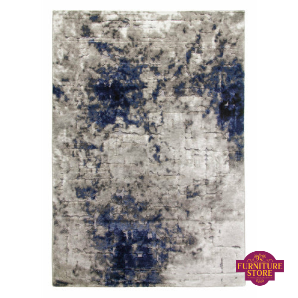 Bellini Rug Navy/Grey | Mats and Rugs | Furniture Store NI
